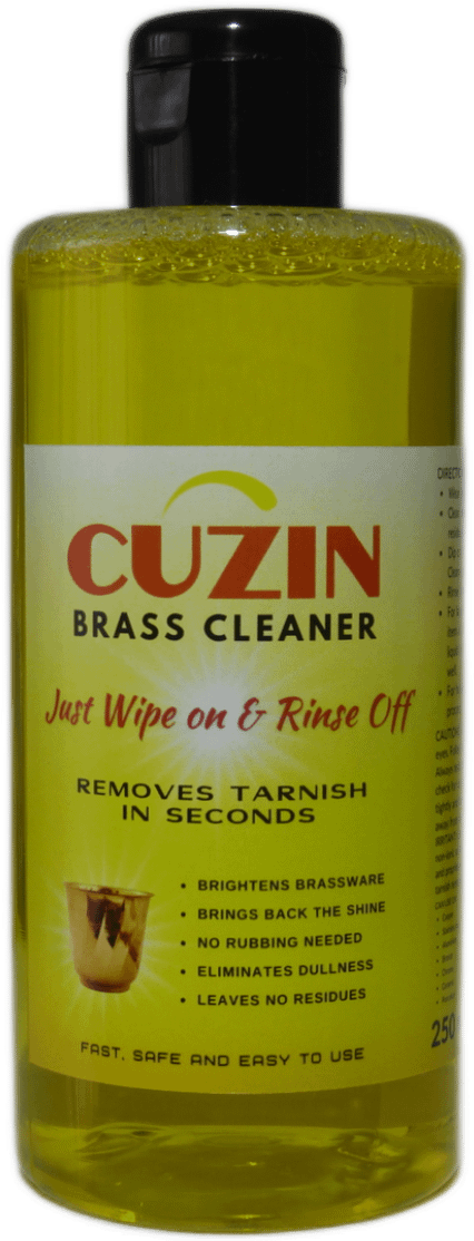 CUZIN – For Shiny and Brighter Brassware within 2 minutes